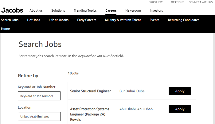 وظائف jacobs jobs شركة اينوك وجاكوبس في مختلف المجالات قدم من هنا ...